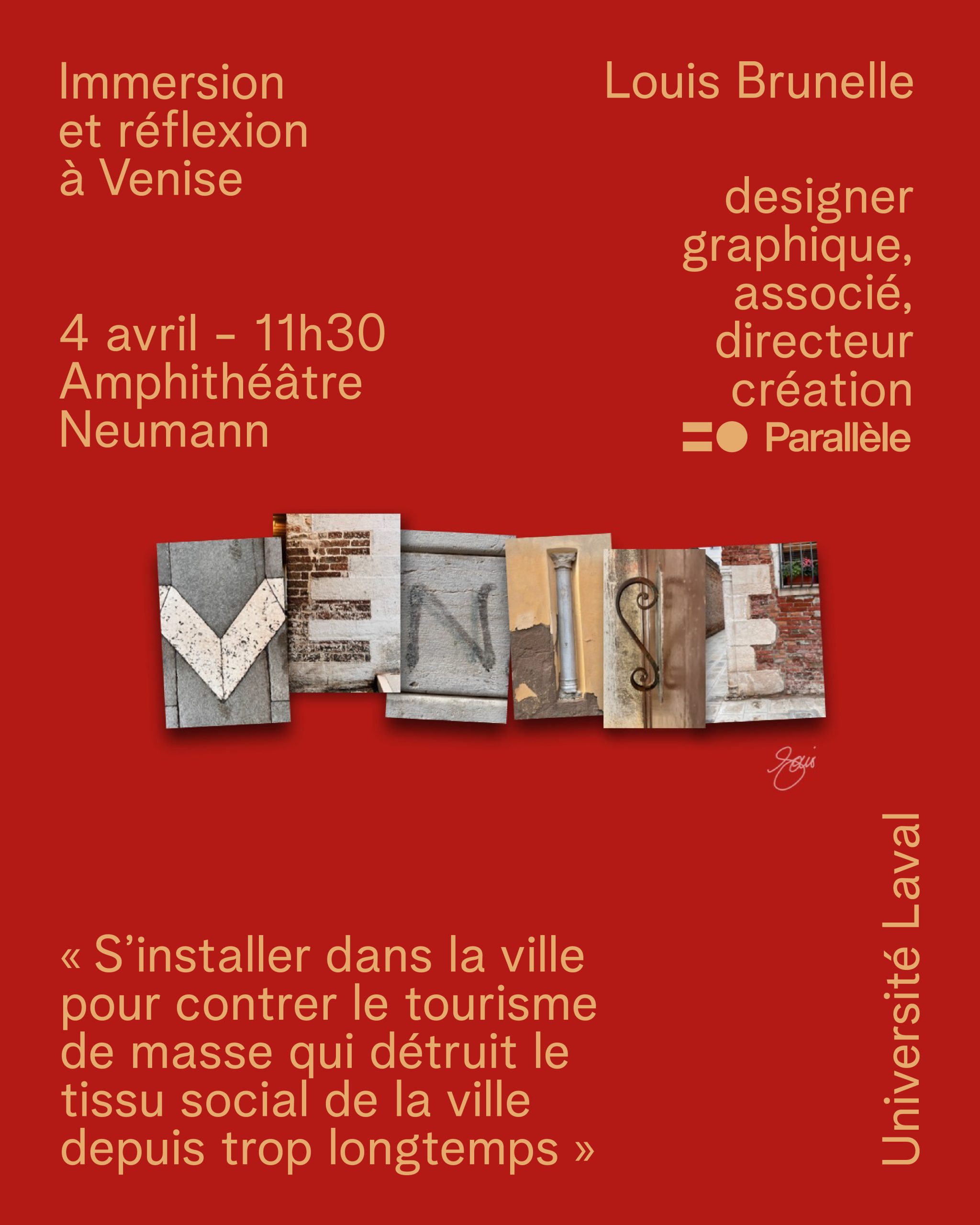 Louis Brunelle aux Instantanés d’architecture de l’Université Laval - École d'architecture ...